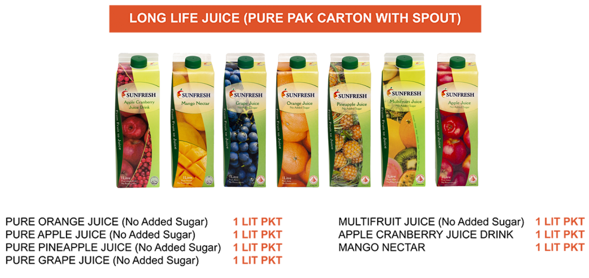 PRODUCTS – SUNFRESH SINGAPORE